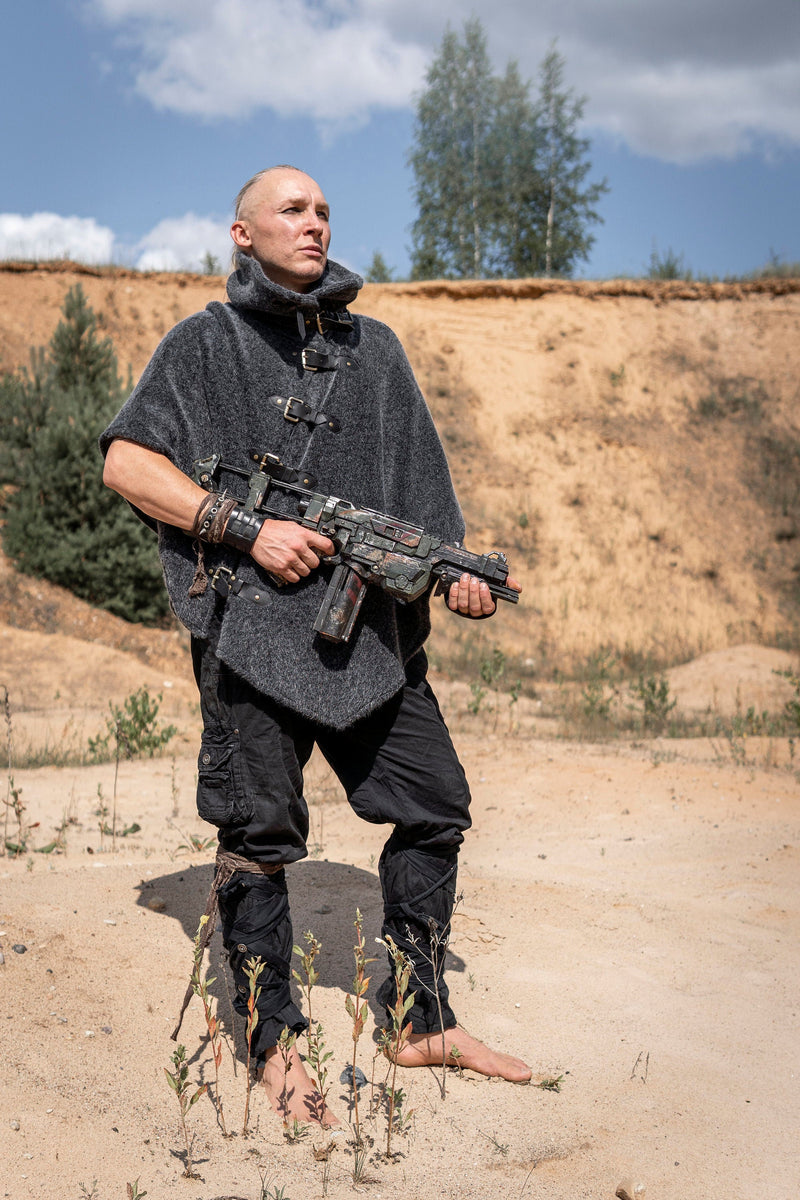 Post Apocalyptic Wasteland Wrap Alternative Coat Unisex LARP poncho Wi – Cosplayrr