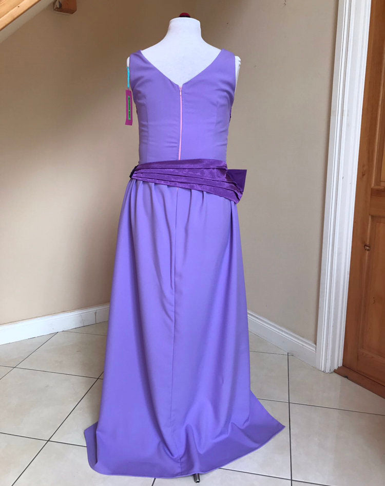 Megara lilac gown,Cosplay Megara purple dress – Cosplayrr