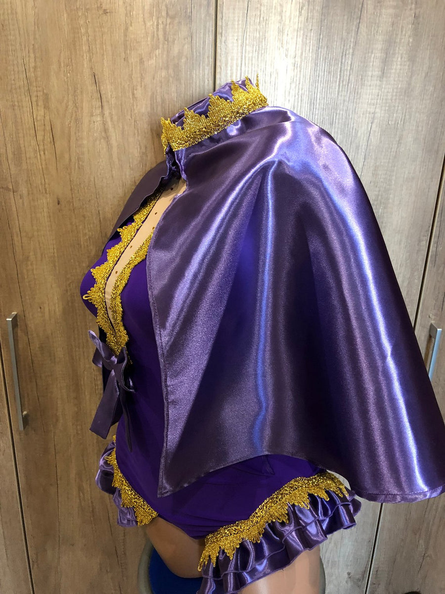 Cosplay costume Anne Wheeler Cape Glove Bodysuite Greatest Showman Cos ...