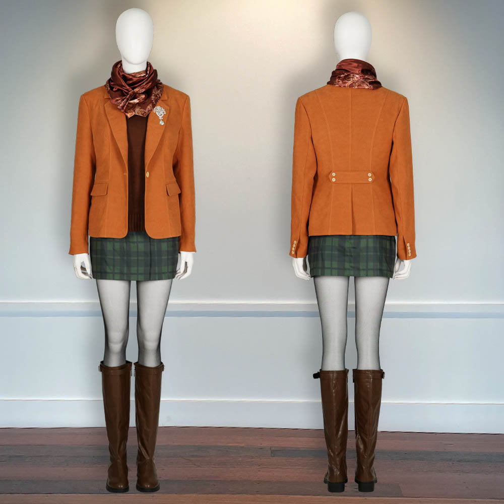 Outfit Resident Evil 4 Remake Halloween Suit Ashley Graham Cosplay Cos ...