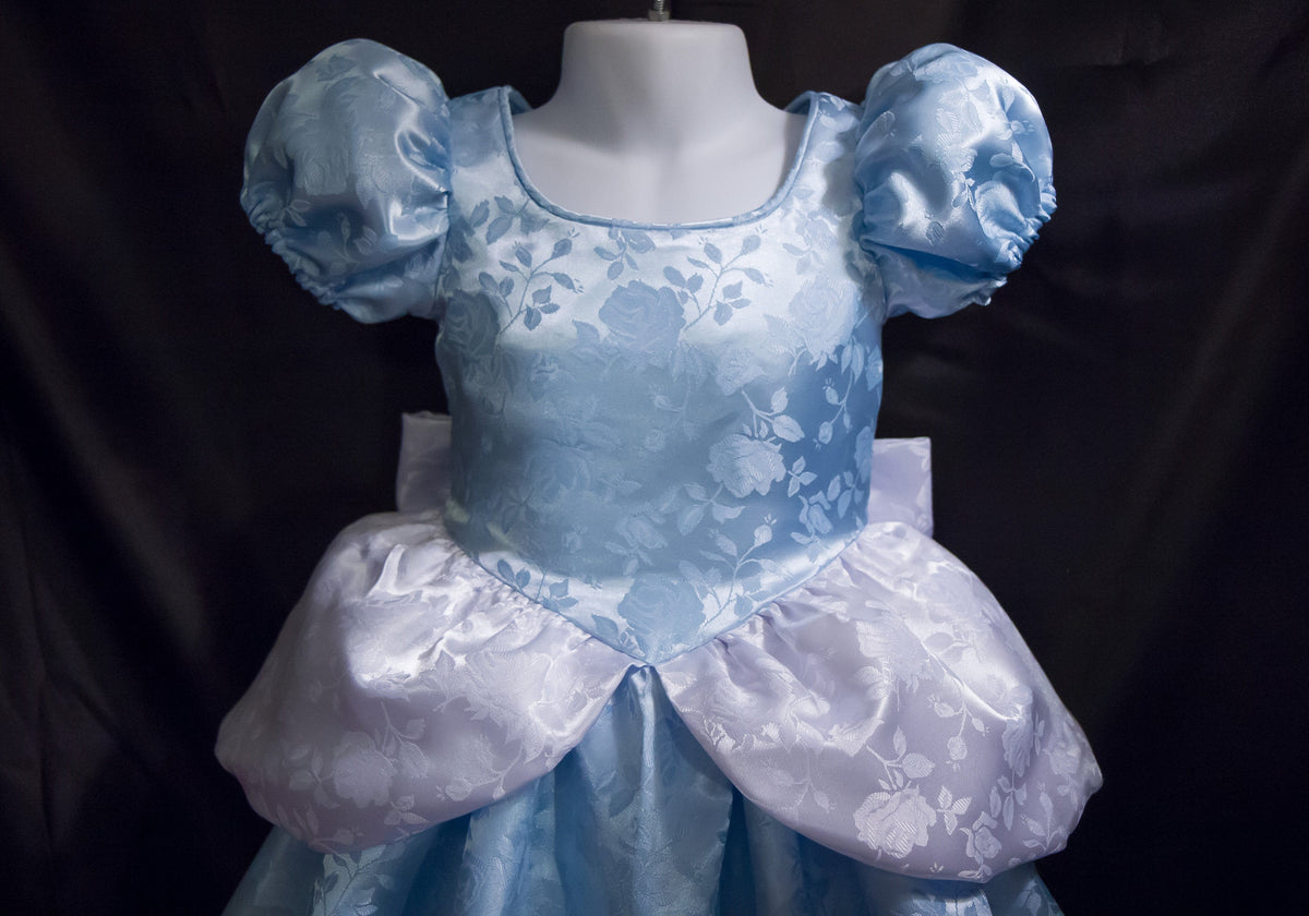 Adult Version NEW Fabric Custom Cosplay Cinderella GOWN Costume DELUXE ...