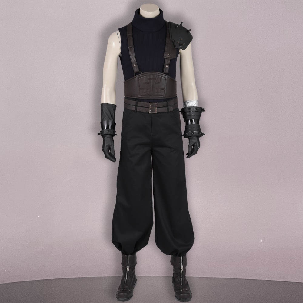 Costume Cosplay FF7 Halloween Party suit Cloud Final Fantasy VII Remak ...