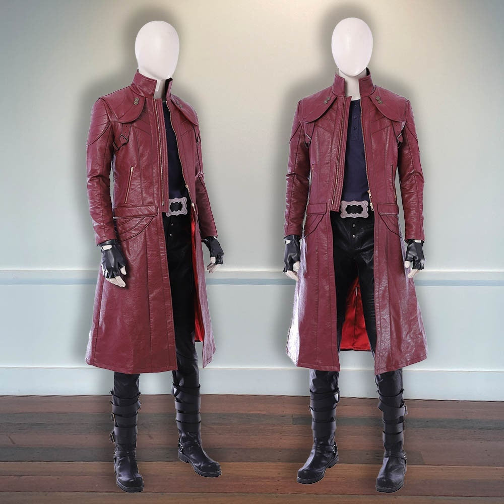 Outfit DMC 5 Dante Halloween Outfit Dante Costume Devil May Cry 5 Cosp ...