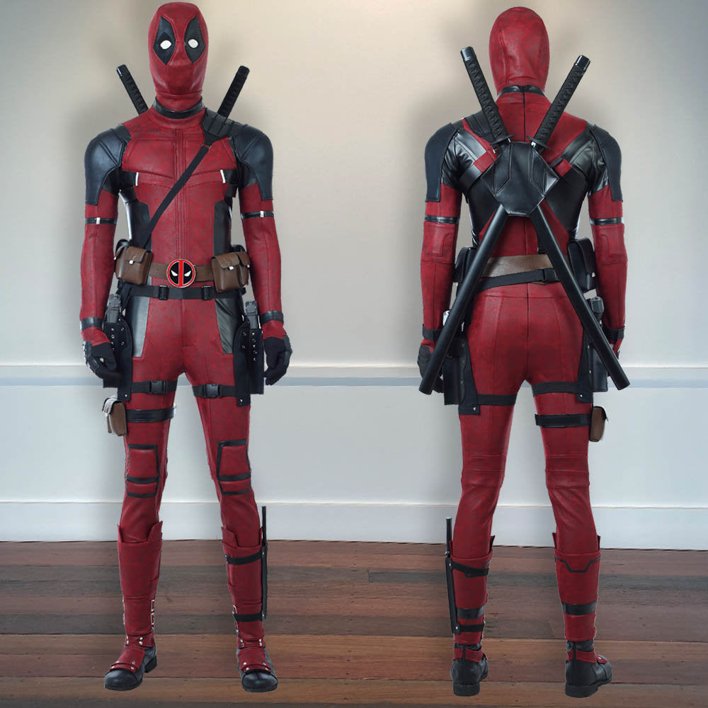 Jumpsuit Outfit Wade Wilson Deadpool Cosplay Halloween Outfit Deadpool ...