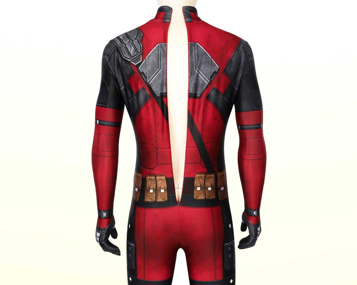 Wade Wilson Men Outfit Ver 2 Deadpool Costume Cosplay Suit – Cosplayrr