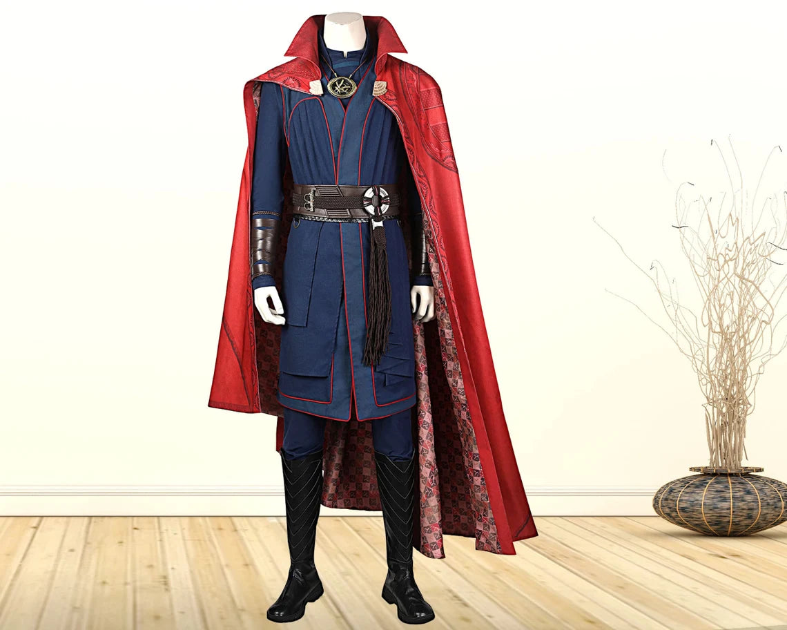 Costume Cosplay Suit Stephen Strange Cloak Doctor Strange in the Multi ...