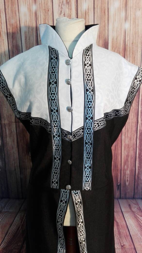 Knight's pastrano grv costume larp costume Fantasy livery men's jacket ...