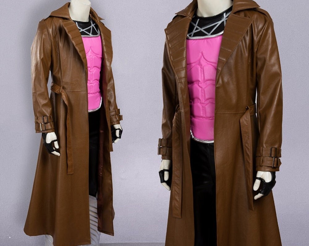Halloween Cosplay Party Suit Gambit Costume Cosplay Suit X Men Remy Et ...