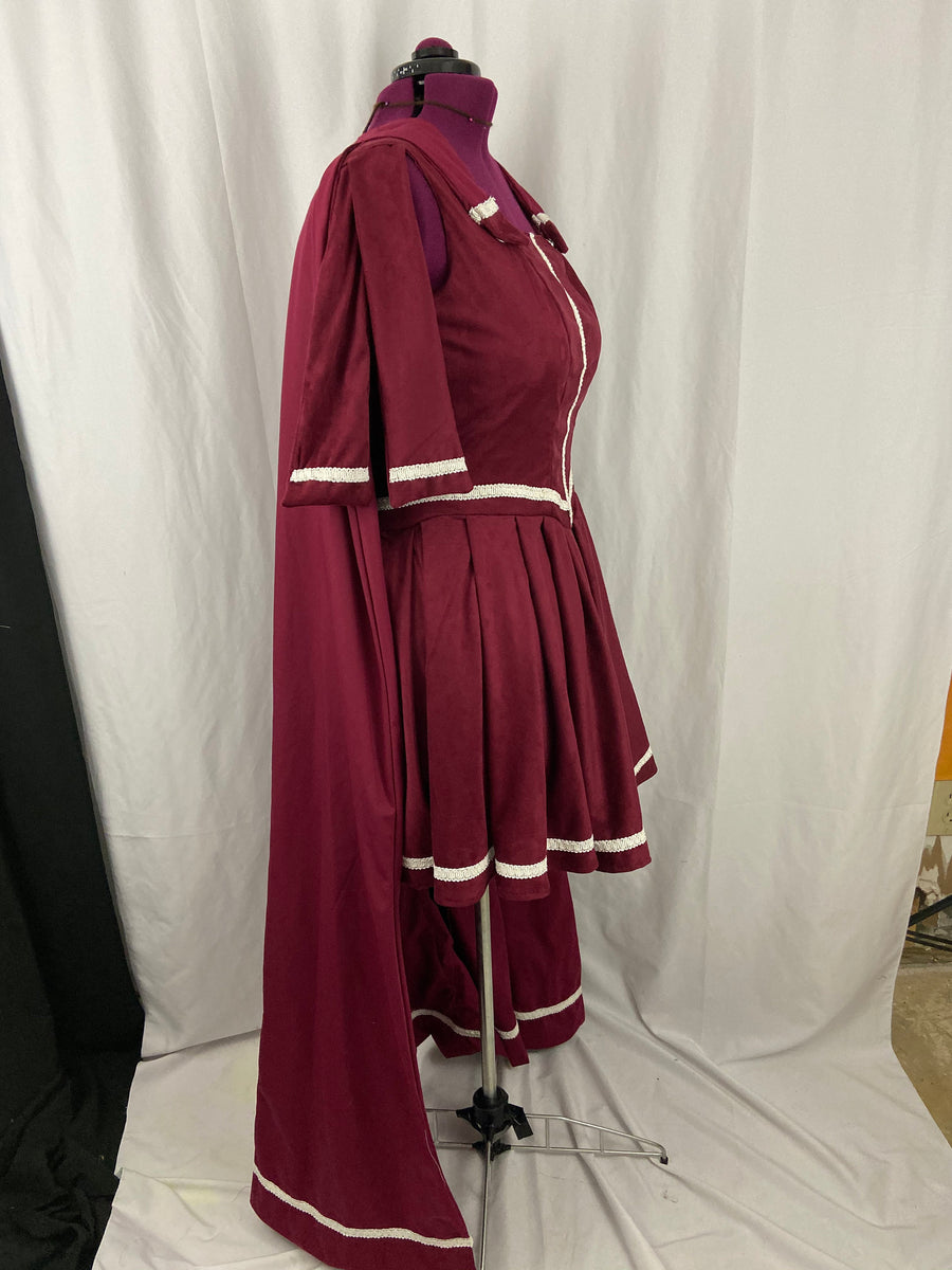 Inspired Dress and Cape Cosplay Costume Greek Goddess Persephone ...