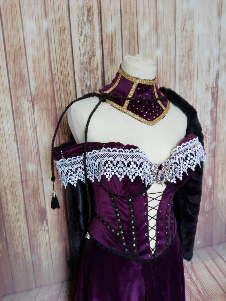 Original model dark elf larp costume Magic the Gathering boneless cors ...