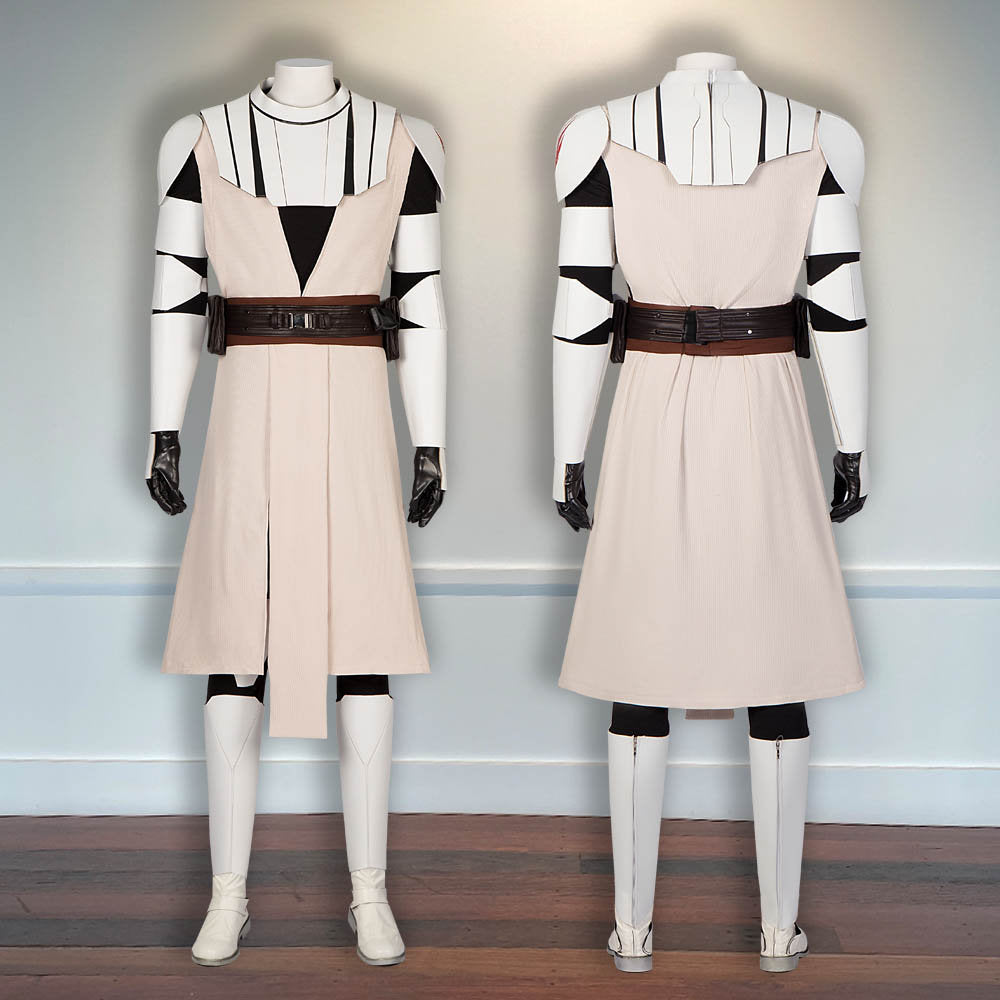 Star Wars The Clone Wars Halloween Outfit Obi Wan Kenobi Armor Costume ...