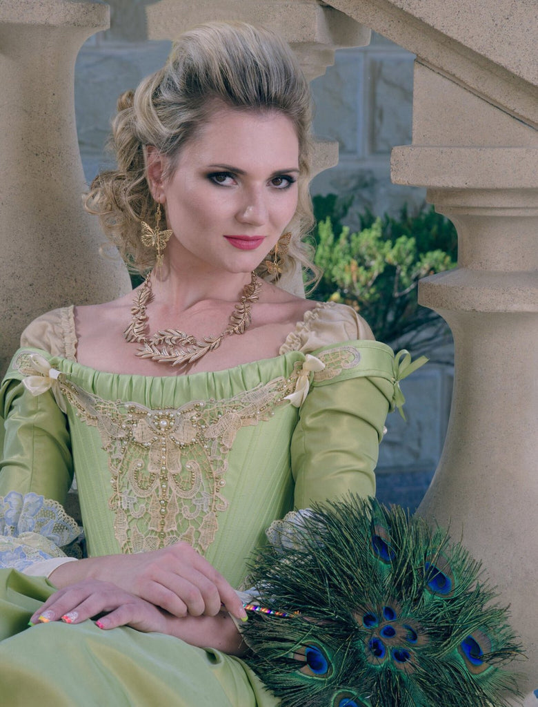 18th Century Marie Antoinette Dress Gown Cosplay Costume – Cosplayrr