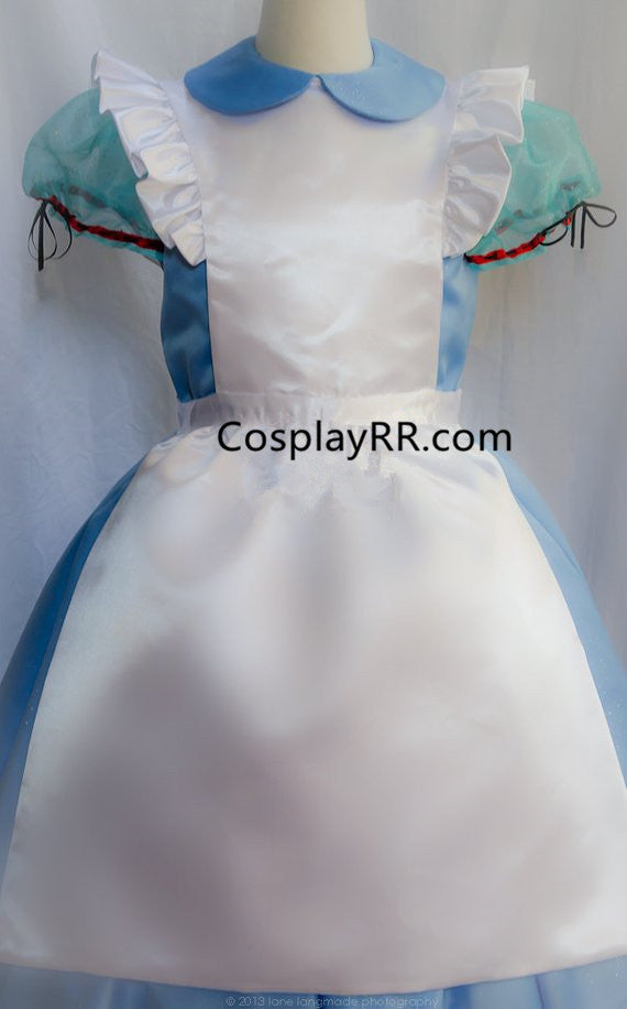 Alice in Wonderland Alice Costume with Apron Pinafore – Cosplayrr