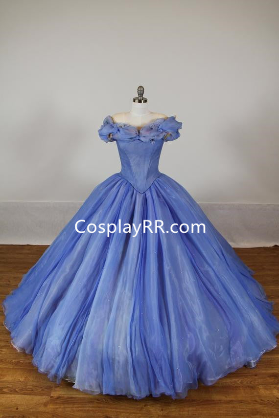Cinderella Dress 2015 Live Action Movie Cosplayrr