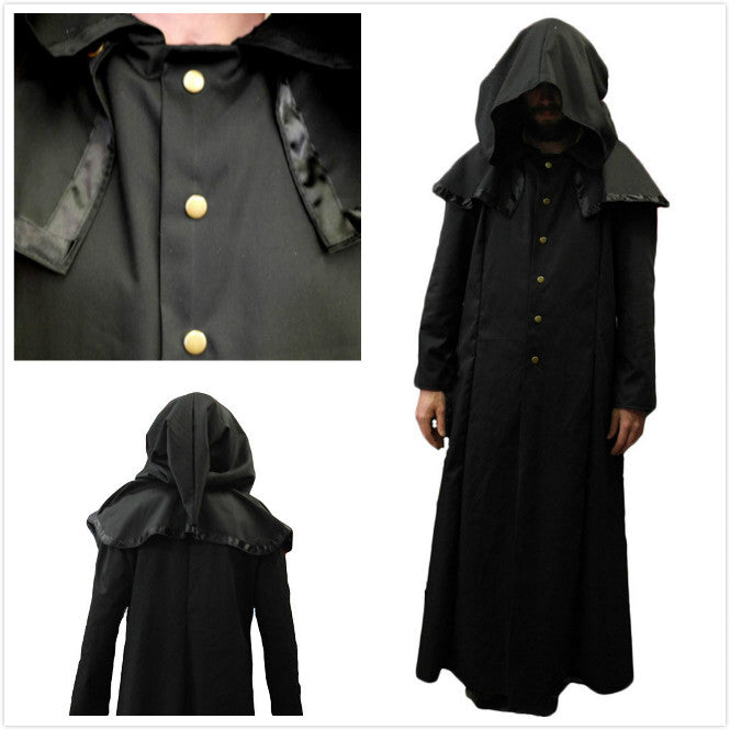 Drill Ghost Nameless Ghoul Robe Coat Costume – Cosplayrr
