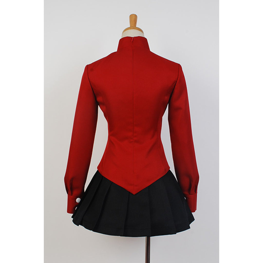 Fate Stay Night Cosplay Rin Tohsaka Costume Coat Skirt Outfit – Cosplayrr