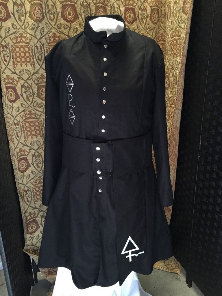 Ghost coat with sash black for Adult Mens – Cosplayrr