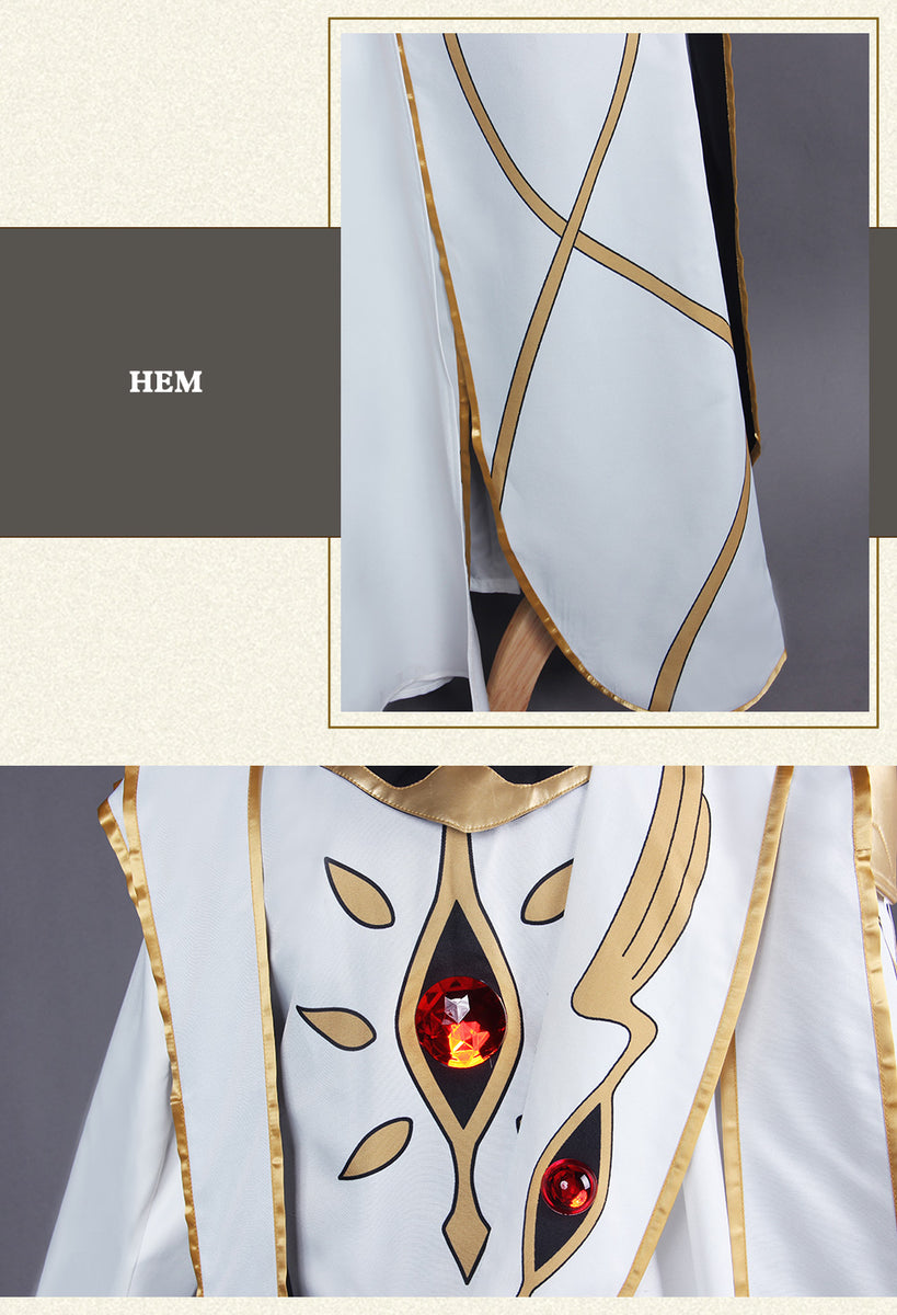 Lelouch Lamperou CODE GEASS Cosplay Lelouch of the Rebellion Emperor V ...