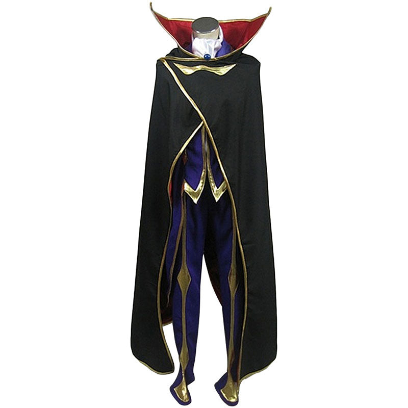 Lelouch of the Rebellion Zero Cosplay Costume Code Geass Costume ...