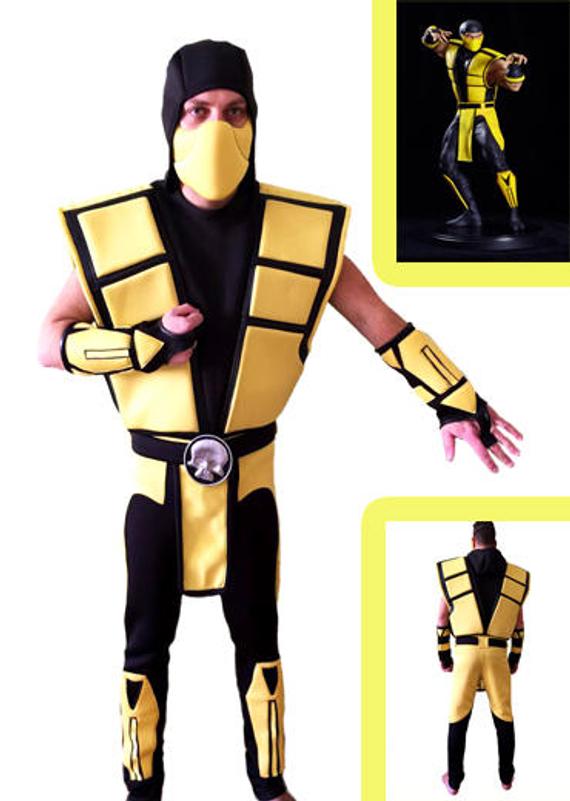 Mortal Kombat Scorpion Classic Costume