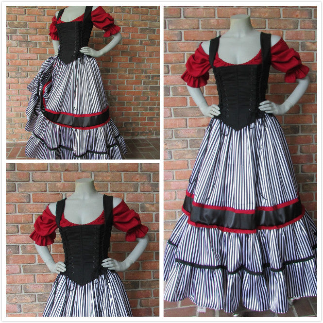 Renaissance Pirate Dress Witch Wench Costume – Cosplayrr