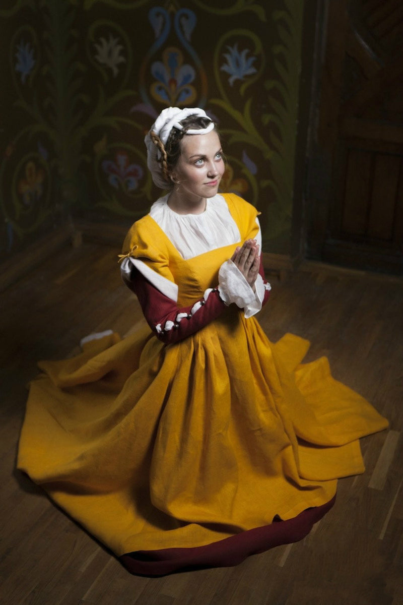 Traditional Central Europe Costume Medieval Dress – Cosplayrr
